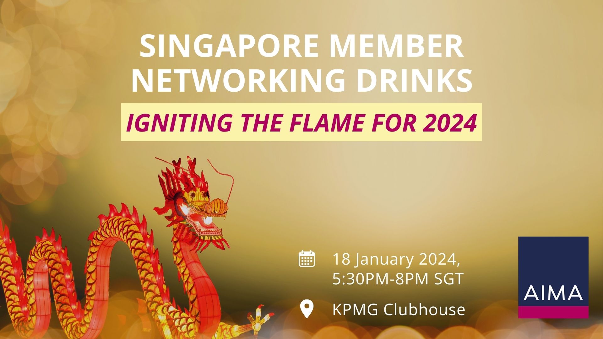 AIMA Singapore networking drinks: Igniting the flame for 2024 AIMA Singapore networking drinks: Igniting the flame for 2024